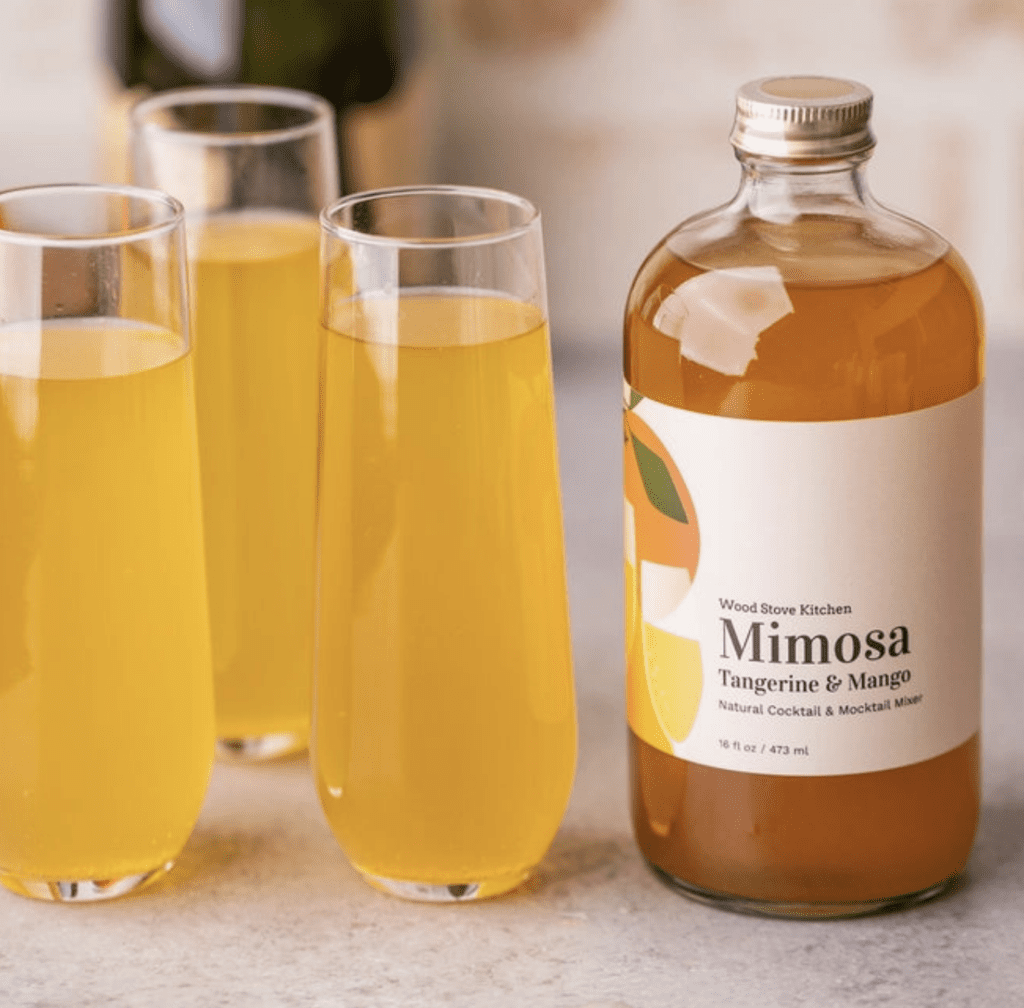 Mimosa Mixer w/ Tangerine & Mango Mocktail Syrup, 16 Fl oz - Mocktail ...